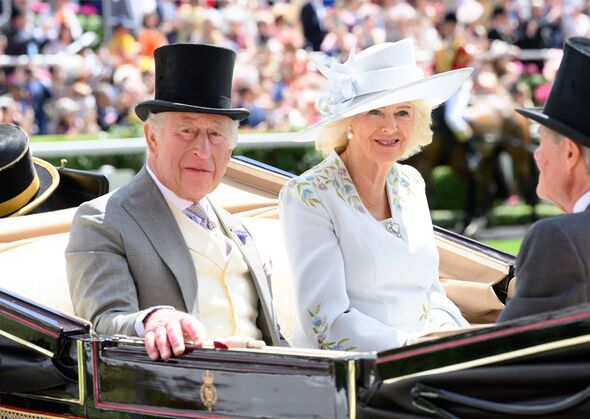 Queen Camilla issues three-word quip to crowd during procession at ...