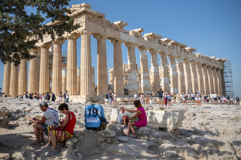 Western façade of Parthenon restored after 200-year project