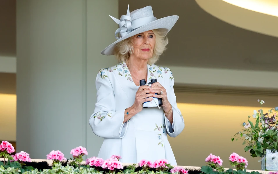Queen Camilla’s witty wine quip delights Royal Ascot crowd