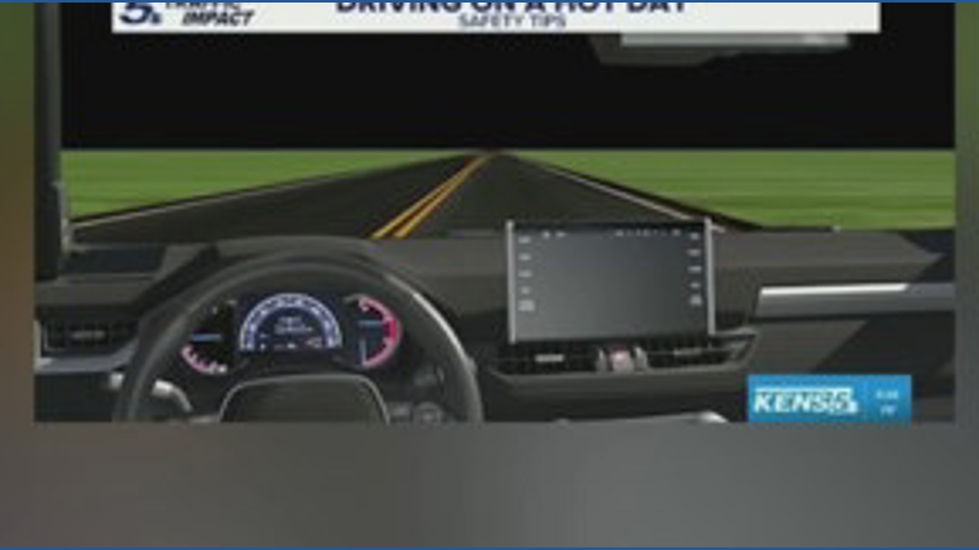 Simple tips to keep in mind while driving on a hot day