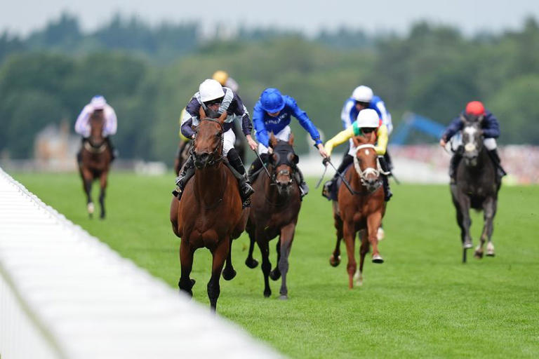 Royal Ascot 2026: Earth Shot fires to victory in the Ribblesdale Stakes