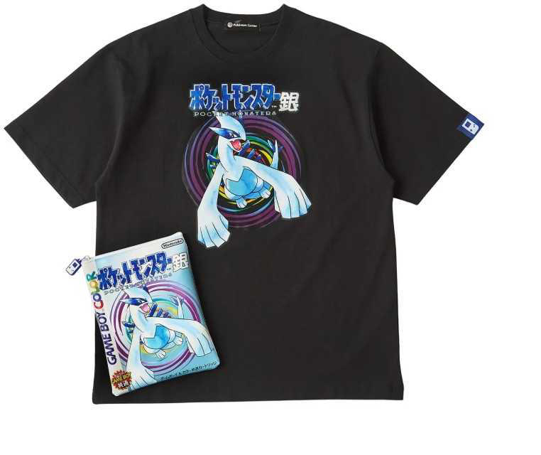 Pokémon officially reveals 2 new T-shirt designs based on Gold & Silver ...