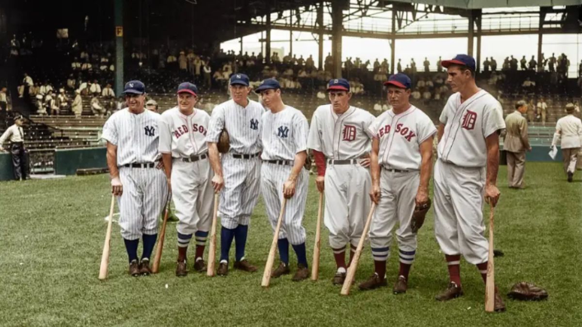 Throwback Thursday: 20 colorized photos from the early days of the MLB ...