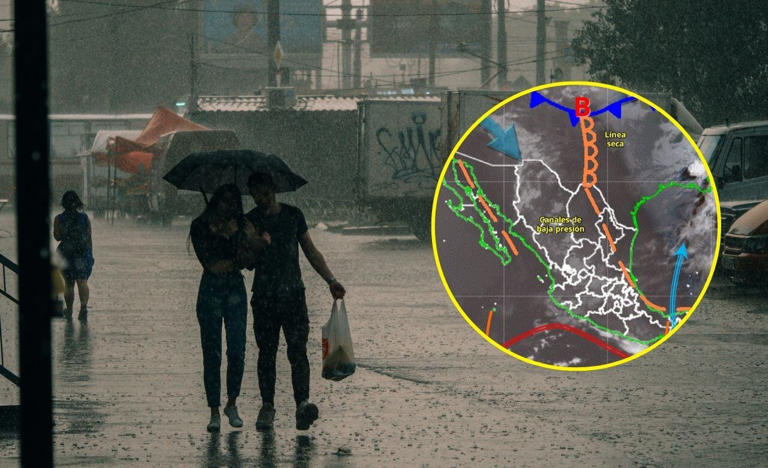 Lluvias muy fuertes y calor de hasta 45 grados: estos estados tendrán ...