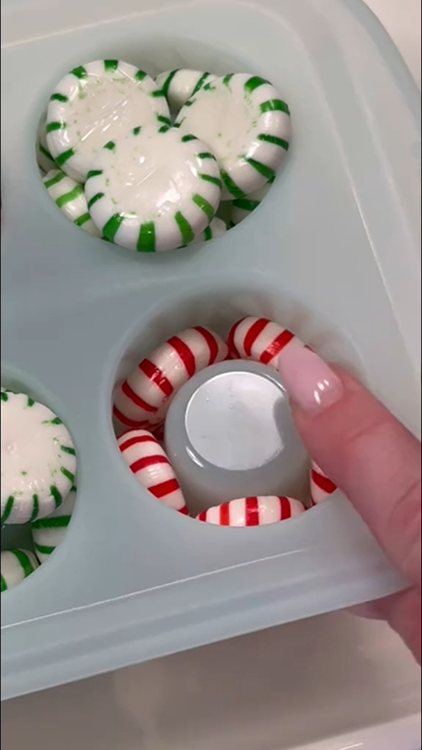A fun DIY project using peppermint candy