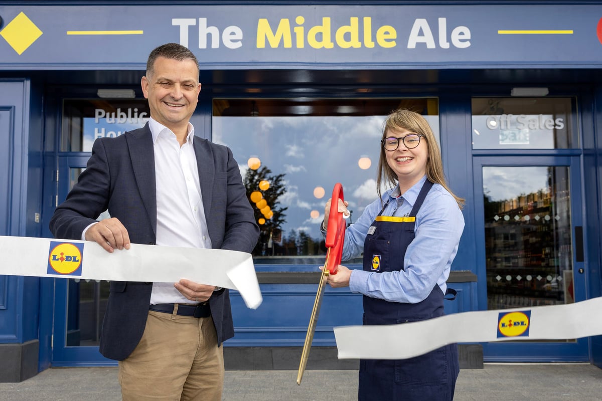Lidl toasts 'milestone' moment with launch of first Middle Ale bar