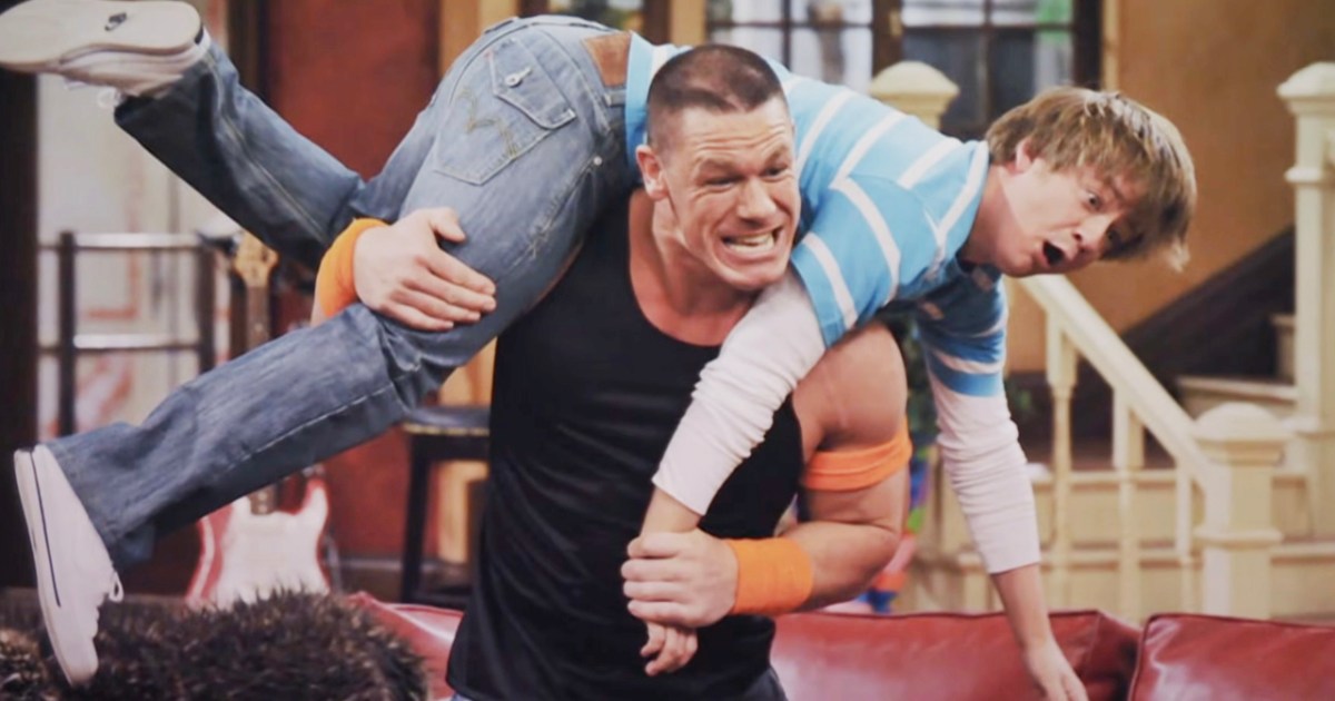 John Cena discovers surprising fact about 'Hannah Montana' co-star ...