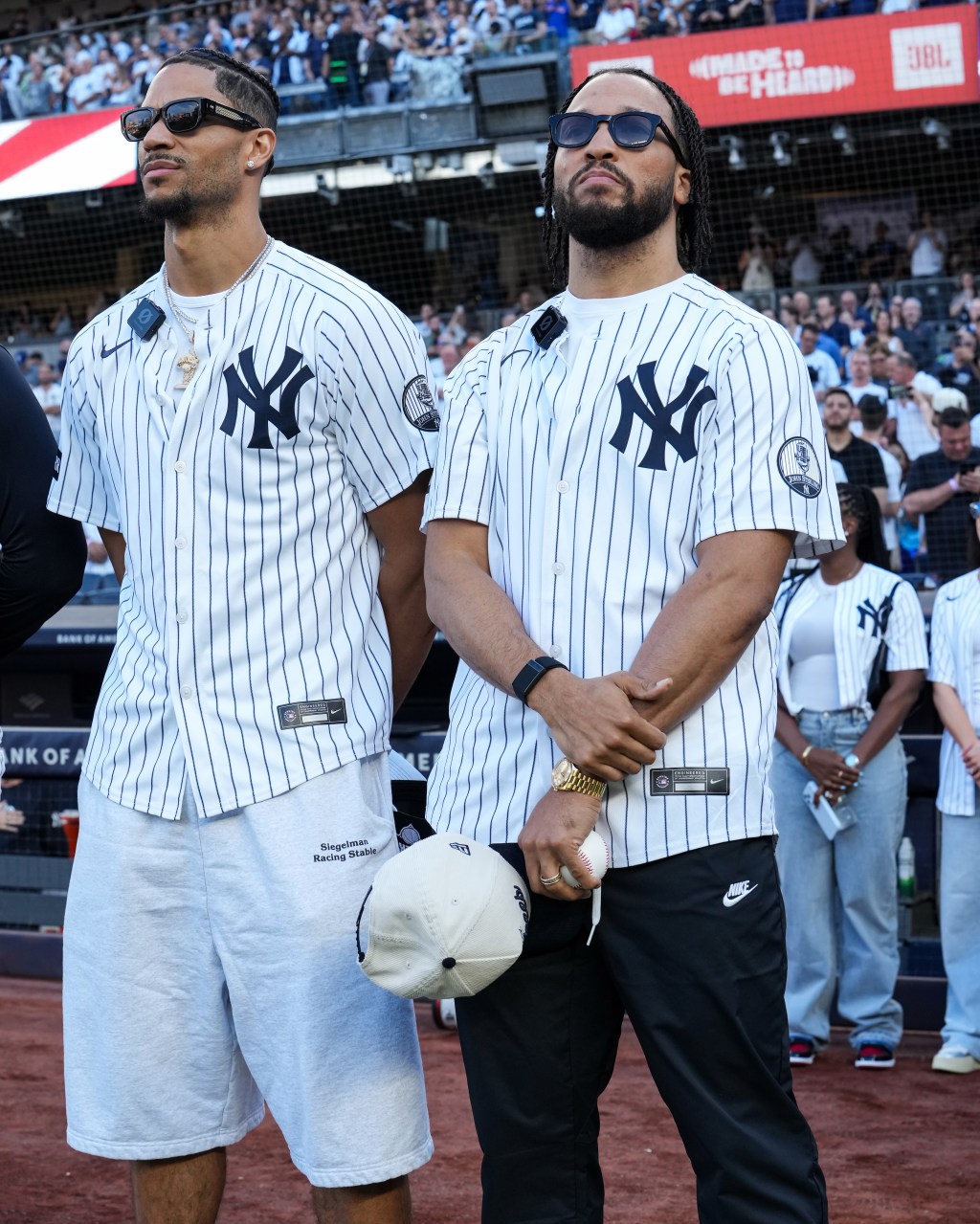 Jalen Brunson and Josh Hart mic’d up in behind-the-scenes video from ...