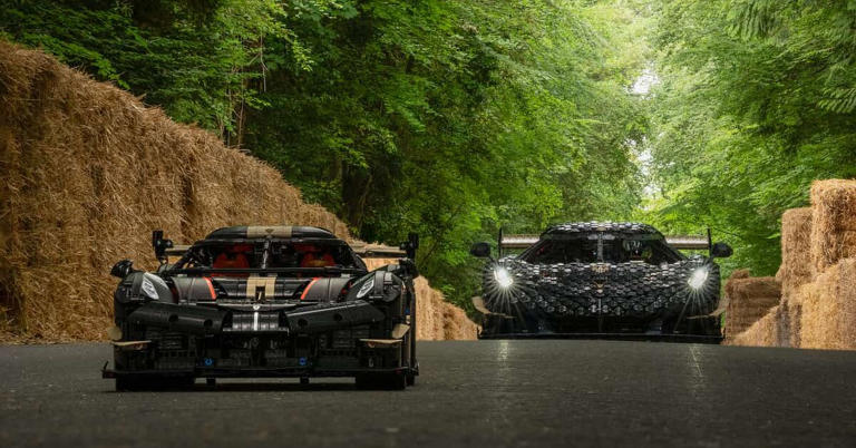 Real life Lego car sets new speed record