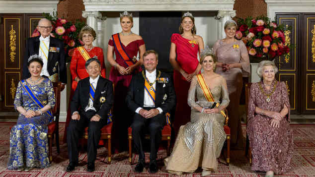 A glamorous appearance: Princess Amalia’s little sister steals the show