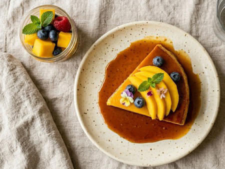 Cómo hacer un postre cremoso con mango estilo flan y solo 4 ...