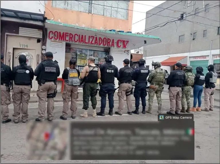 La Marina llegó a dos inmuebles en Tlaxcala y encontró algo más que droga