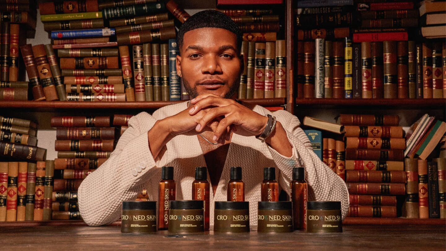 Crowned Skin is making skincare sexy for Black men — and the numbers ...