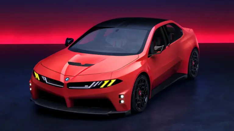 BMW unveils its first fully electric performance sedan at Le Mans, the ...