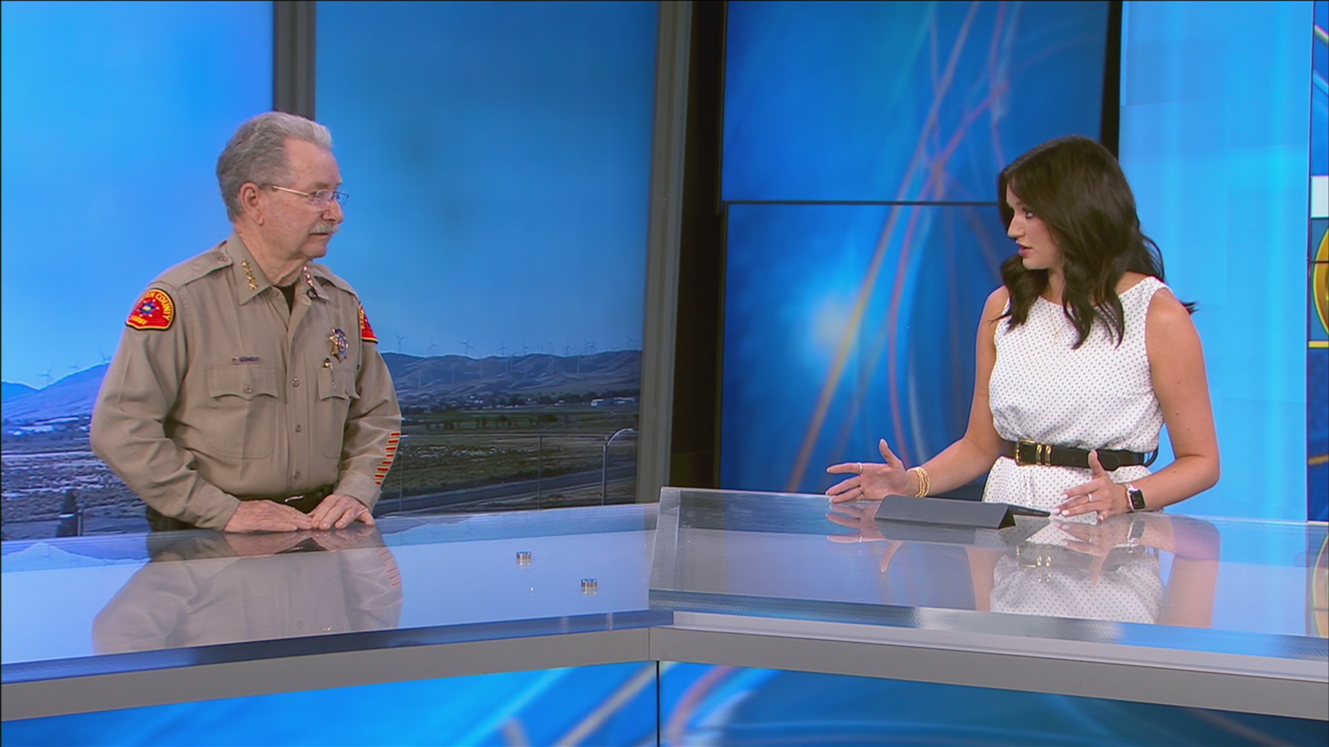 Sheriff Donny Youngblood on escaped inmates, May's call count, Kern ...