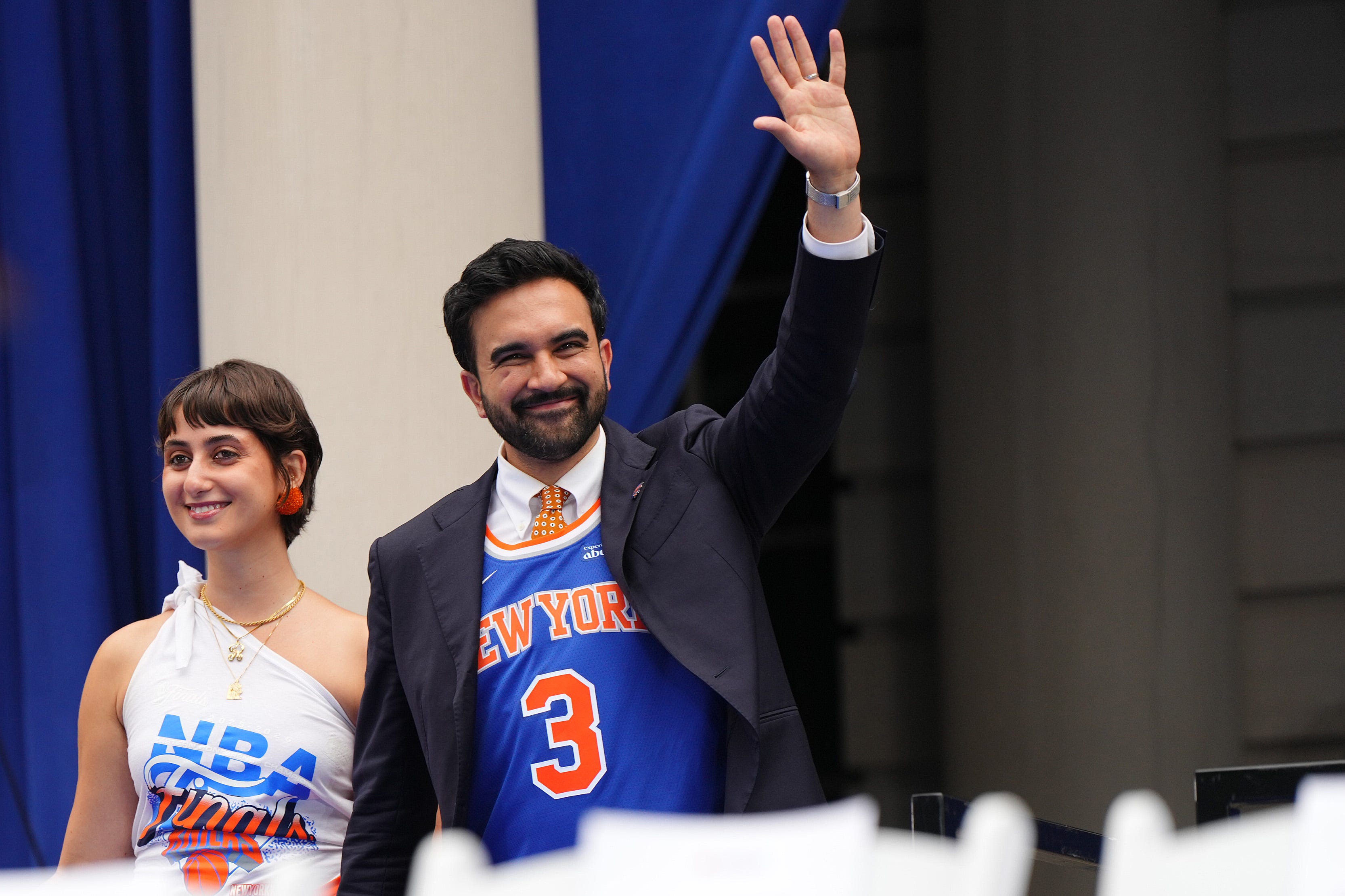 Zohran Mamdani gave classiest speech thanking ex-Knicks for title help