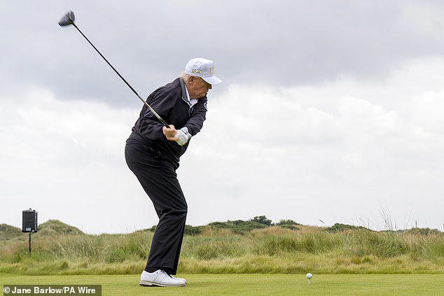 Donald Trump weighs in on 'ridiculous' plan to change golf balls in ...
