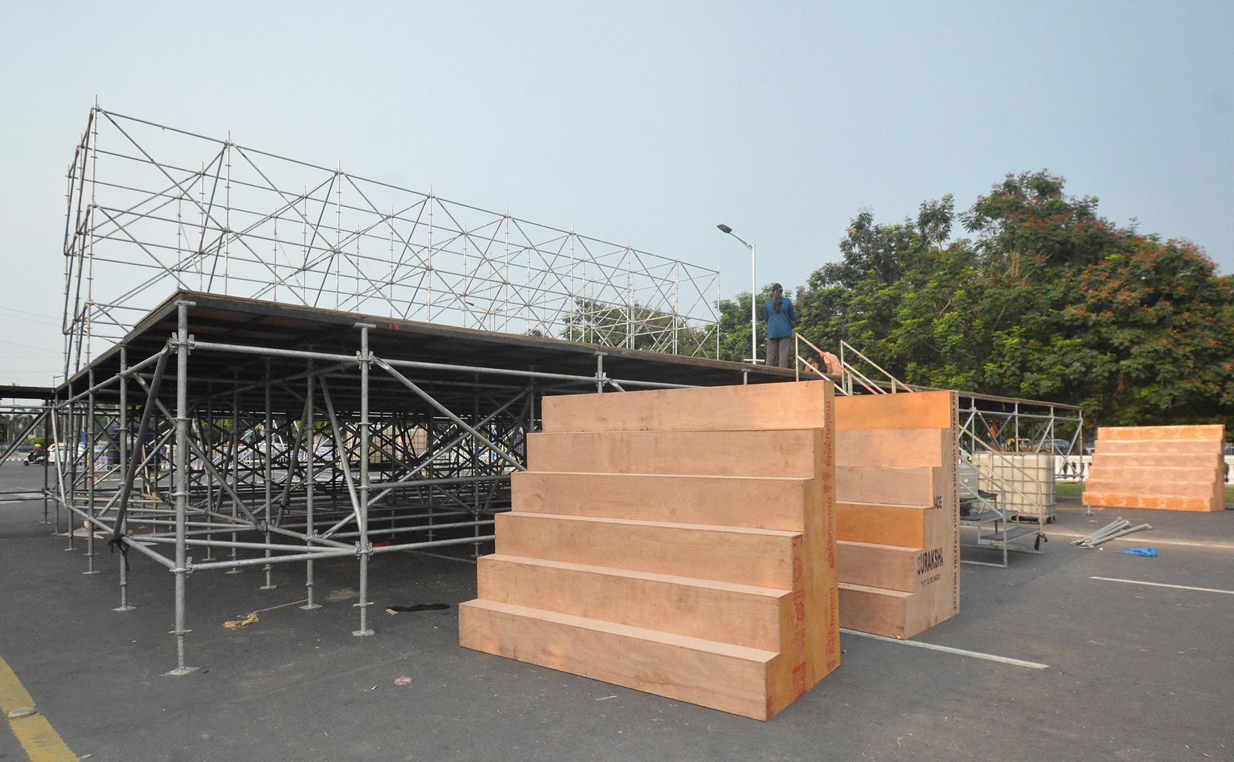 SPG concerns force Red RD dais overhaul