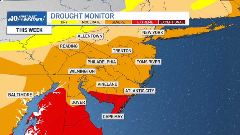 Drought worsens, pleasant weekend weather
