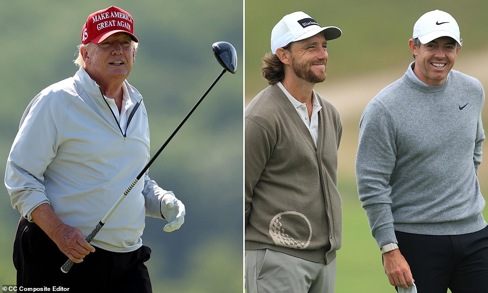 Trump slams plan to cut golf ball distance by 20 yards