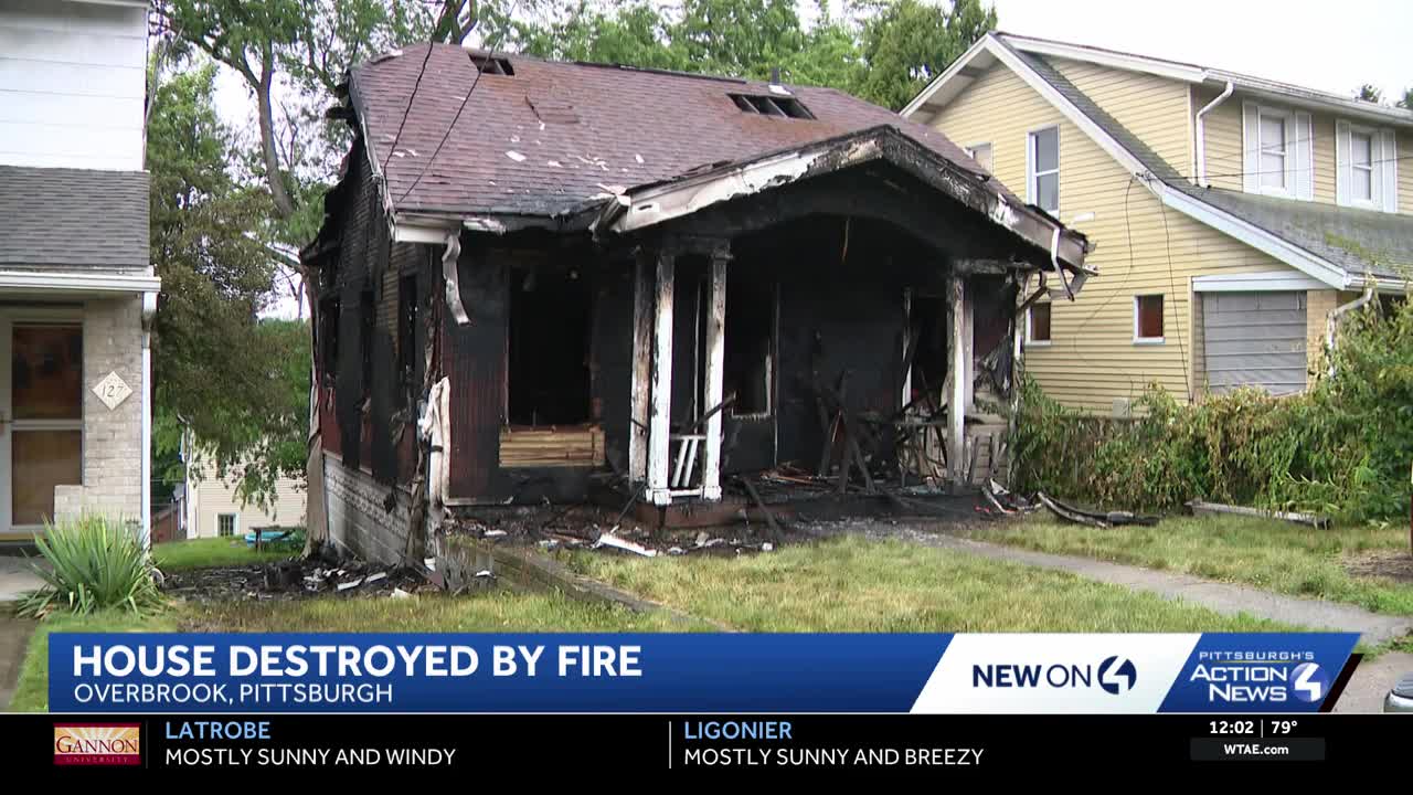 Firefighter and tenant taken to hospital after Overbrook fire