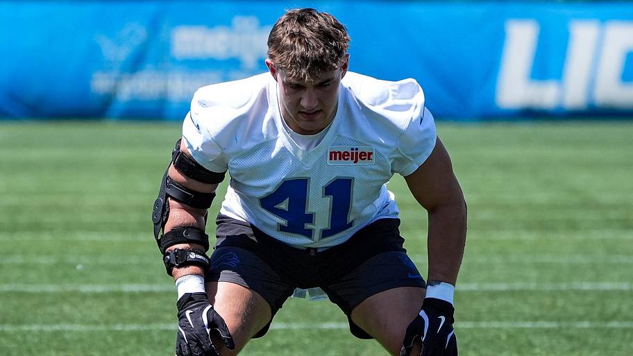 Early signs point to major role for rookie Jimmy Rolder with Lions