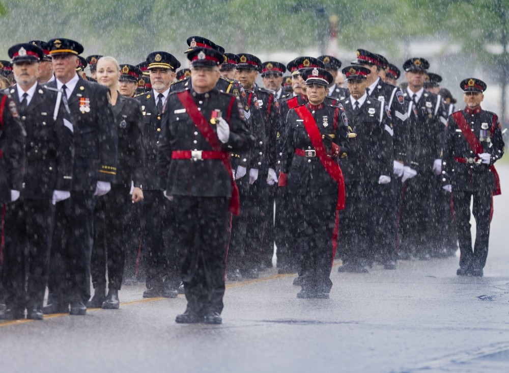 Hunter: Blue tears honour murdered OPP Const. Tarun Bali