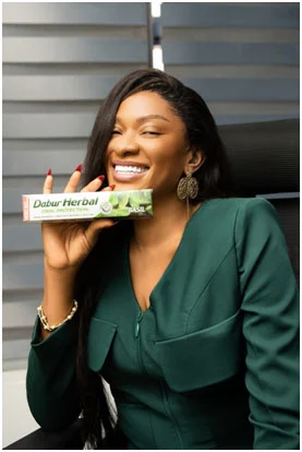 Dabur Herbal Toothpaste Nigeria welcomes Queen May Yul Edochie as brand ...