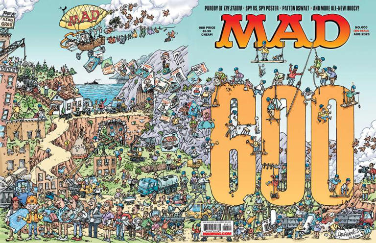 MAD hits 600 issues; still, thankfully, hilariously juvenile