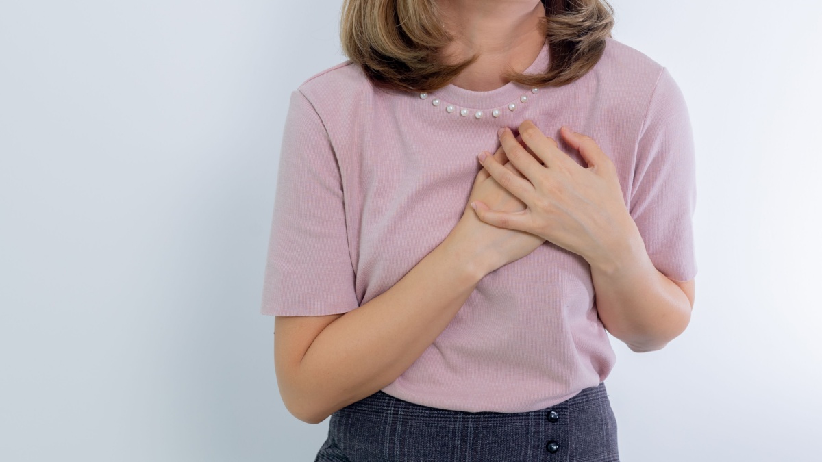 The early signs of heart disease that can appear outside the chest