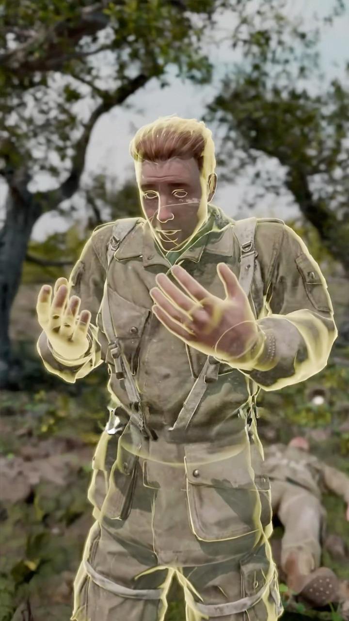 Soldier survives headshot and sees the future