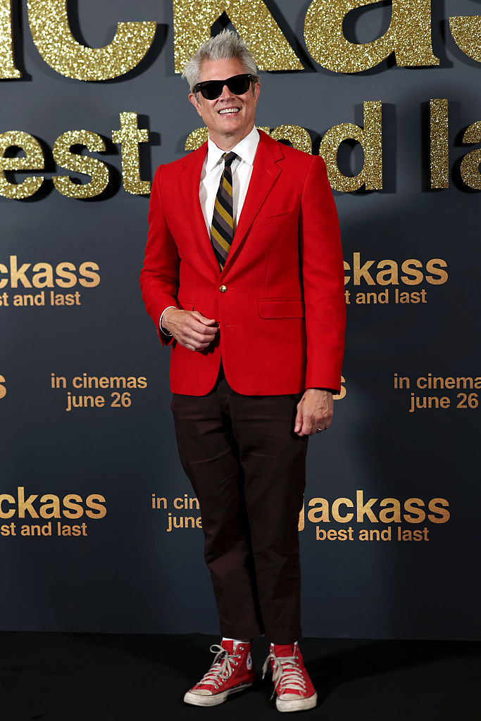 Johnny Knoxville looked dapper and in great shape at the premiere of ...