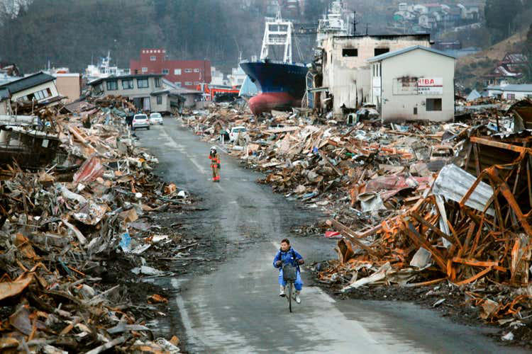 Almost the whole of Japan moved eastward after 2011 earthquake