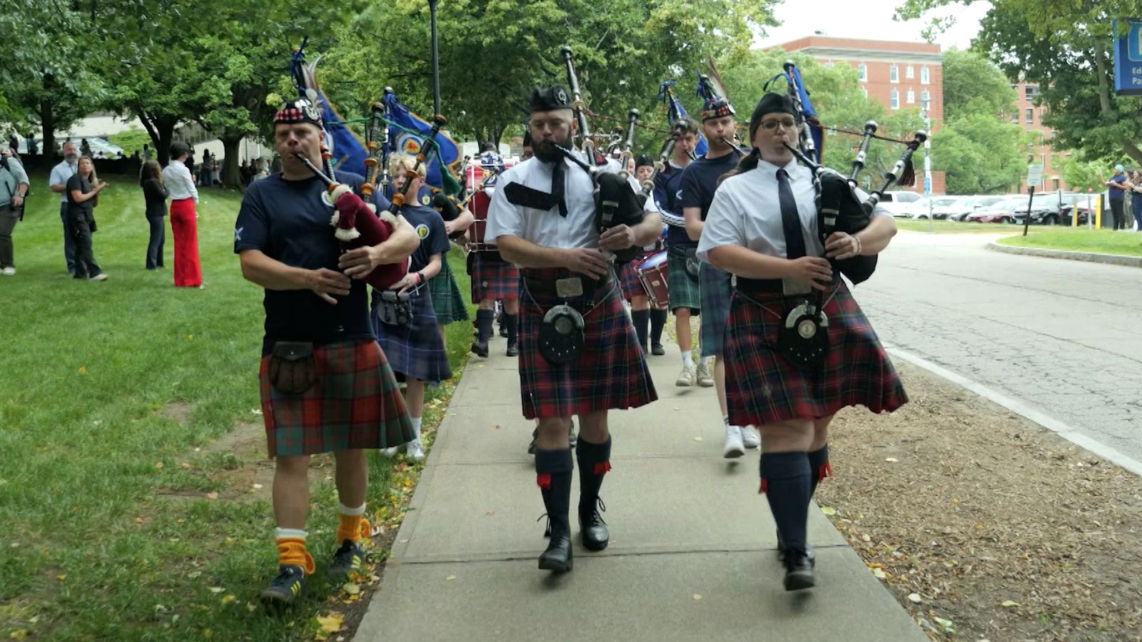 Tartan Army delivers $10k cheque to children's cancer hospital