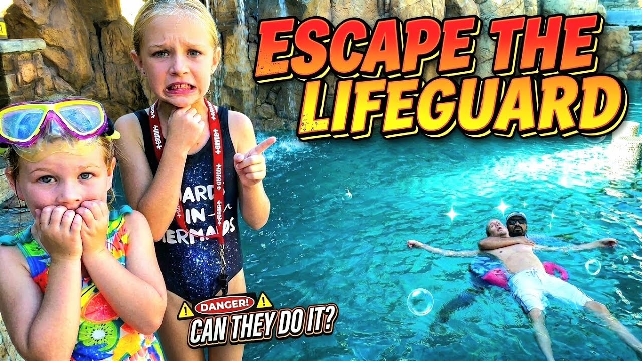 A 24-hour challenge against a lifeguard setup in the pool