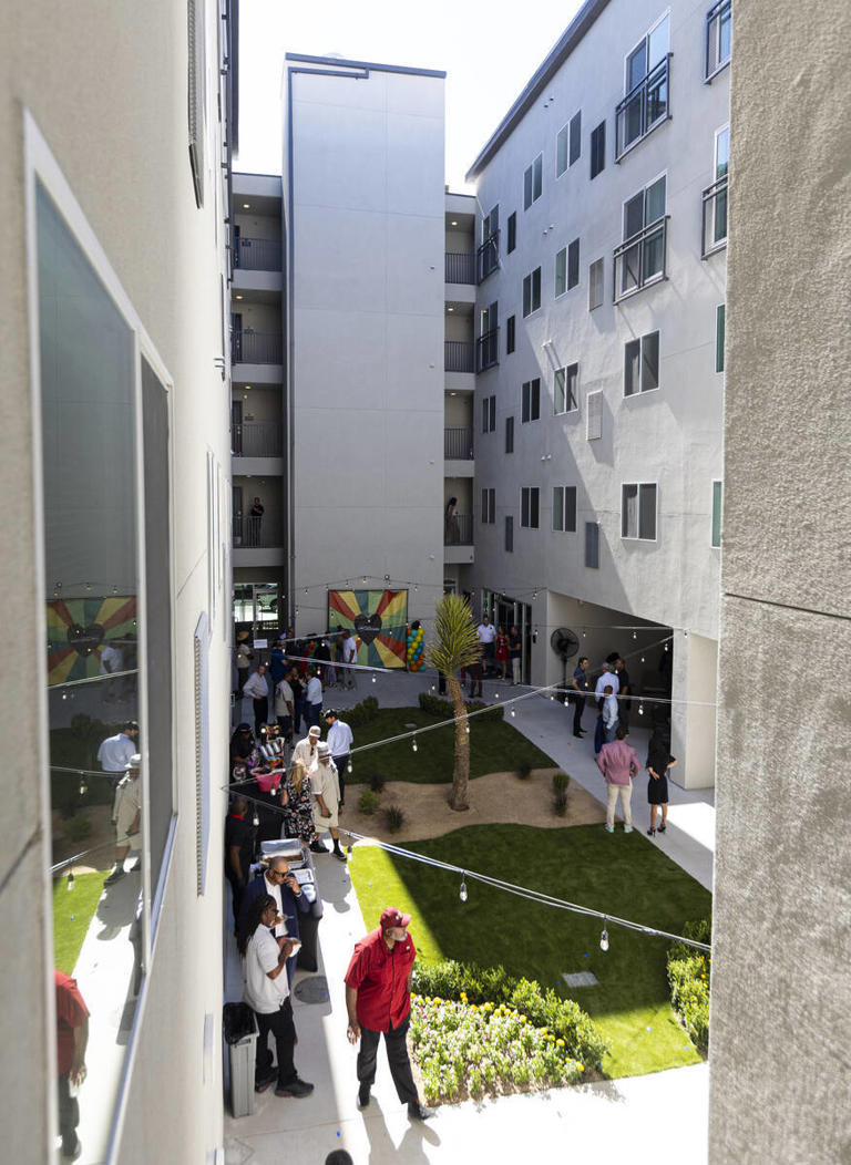 New apartment building opens in Las Vegas community long overlooked by ...
