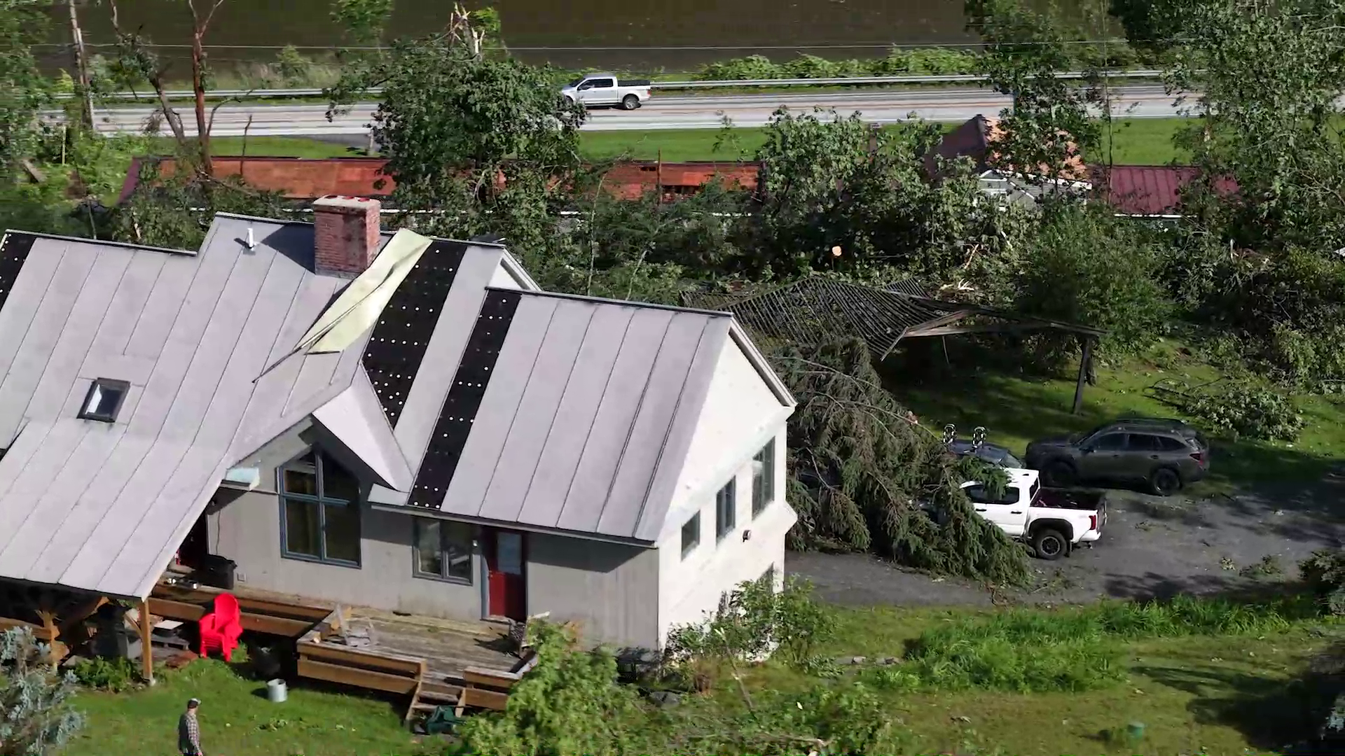 Two tornadoes confirmed in Vermont Thursday