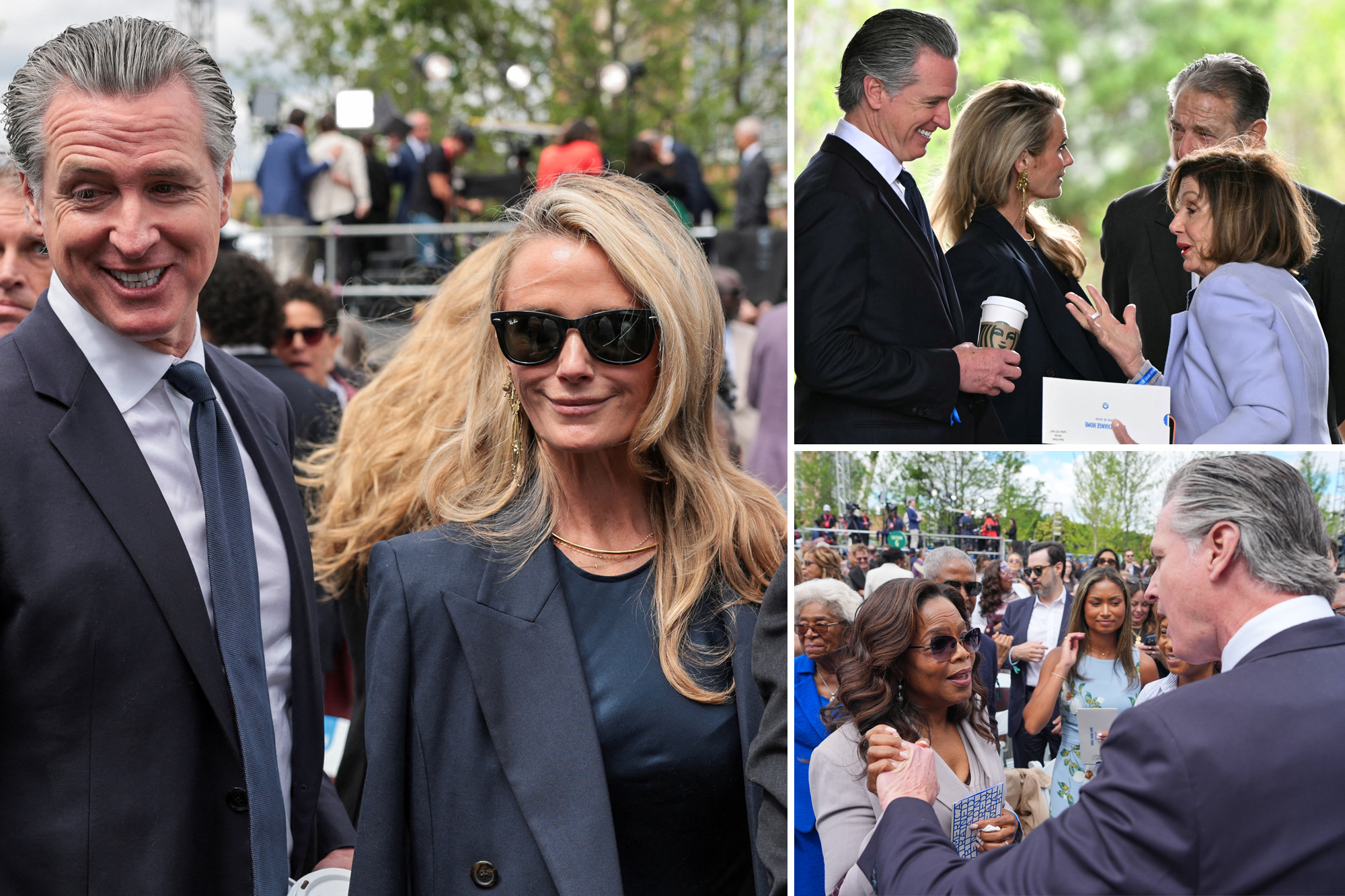 Gavin Newsom and wife Jennifer Siebel Newsom break cover in Chicago ...