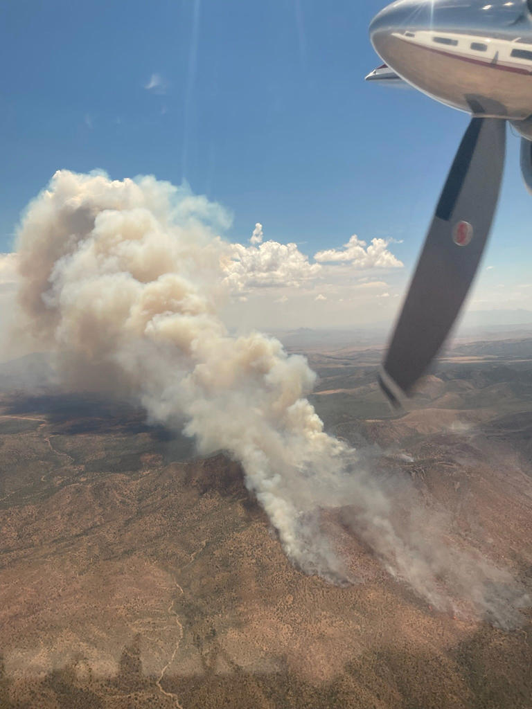 Sycamore fire burns more than 3,300 acres near Globe, west of US 60