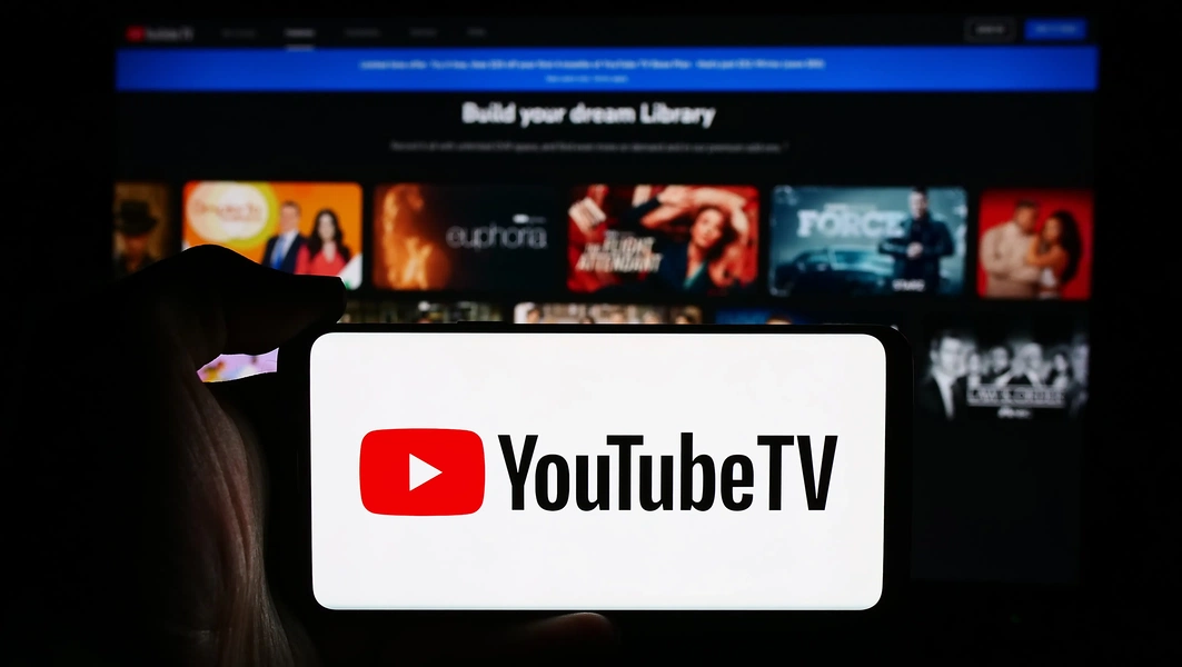 Recording and managing content on YouTube TV