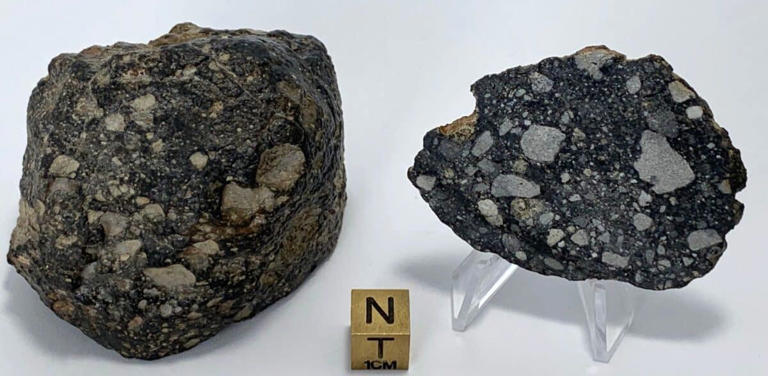 A meteorite sat in an African desert for years, and scientists have ...
