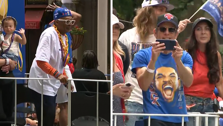 Zohran Mamdani, Karl-Anthony Towns hit 'Lean Back' dance on Knicks ...