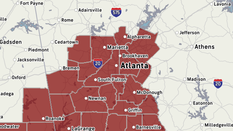 Wind advisory and flood watch still in effect for metro Atlanta, other ...