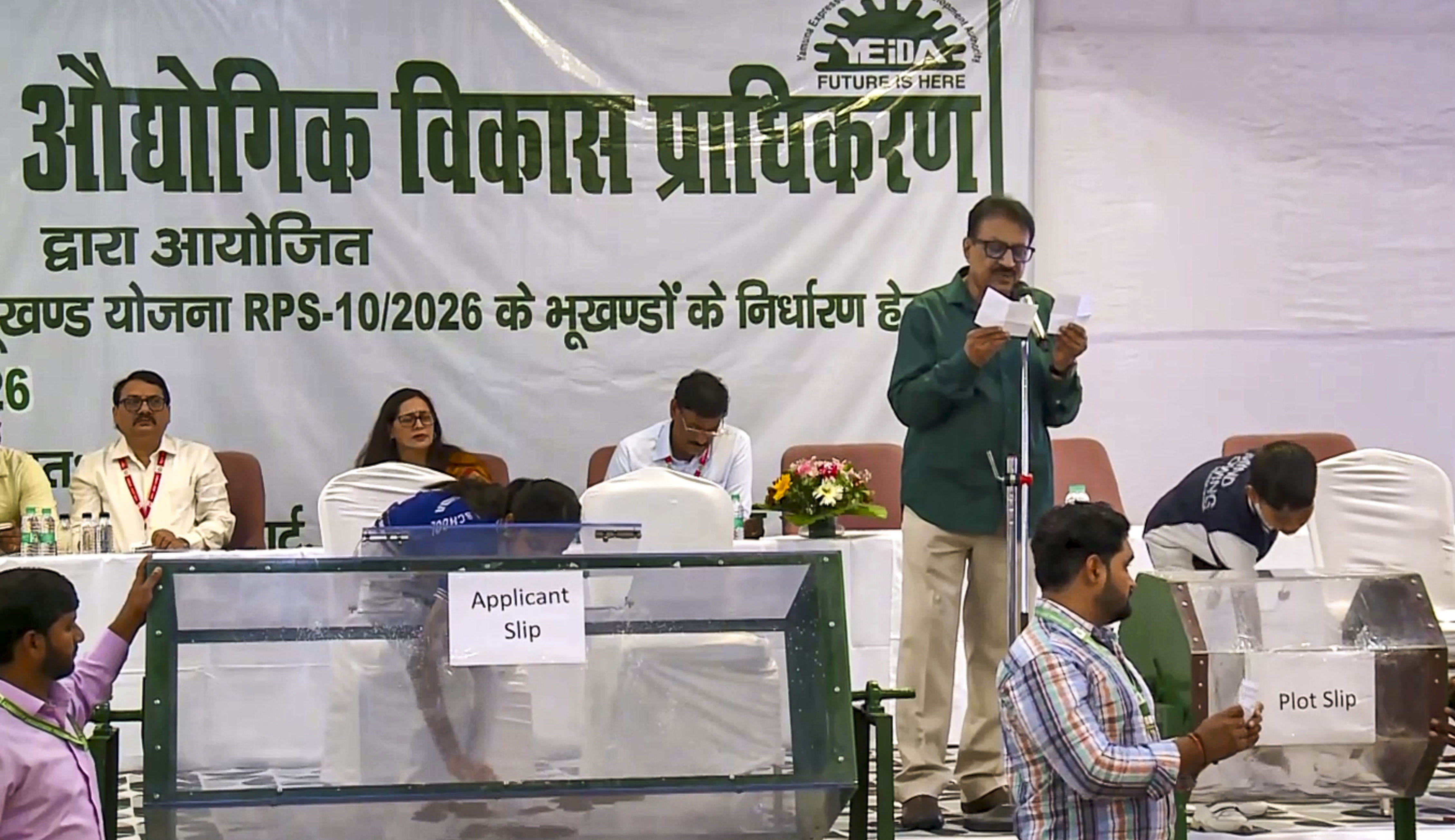 Yeida conducts draw for 973 residential plots, over one lakh applicants ...