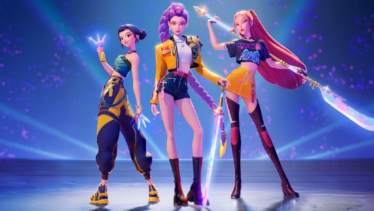 Así se verían Rumi, Mira y Zoey de Las Guerreras K-Pop si fueran ...
