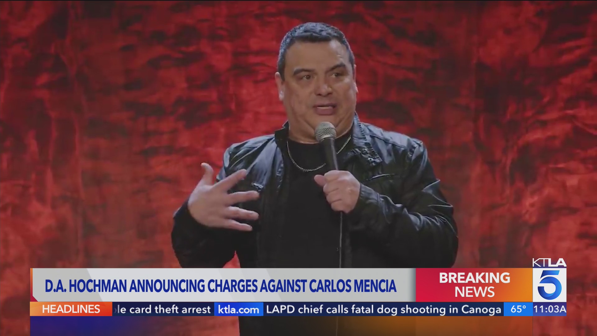 Comedian faces charges in first tax fraud unit case