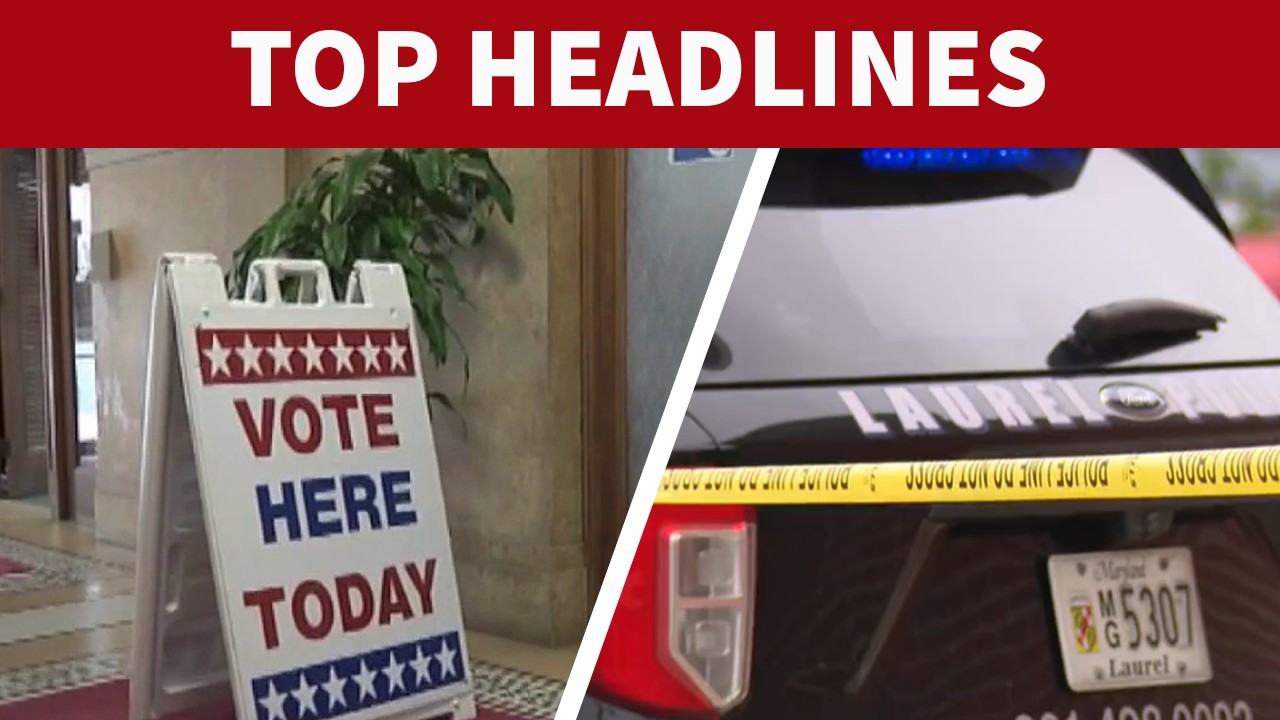 Early voting begins in VA and ends in MD; Laurel issues summer curfew zone