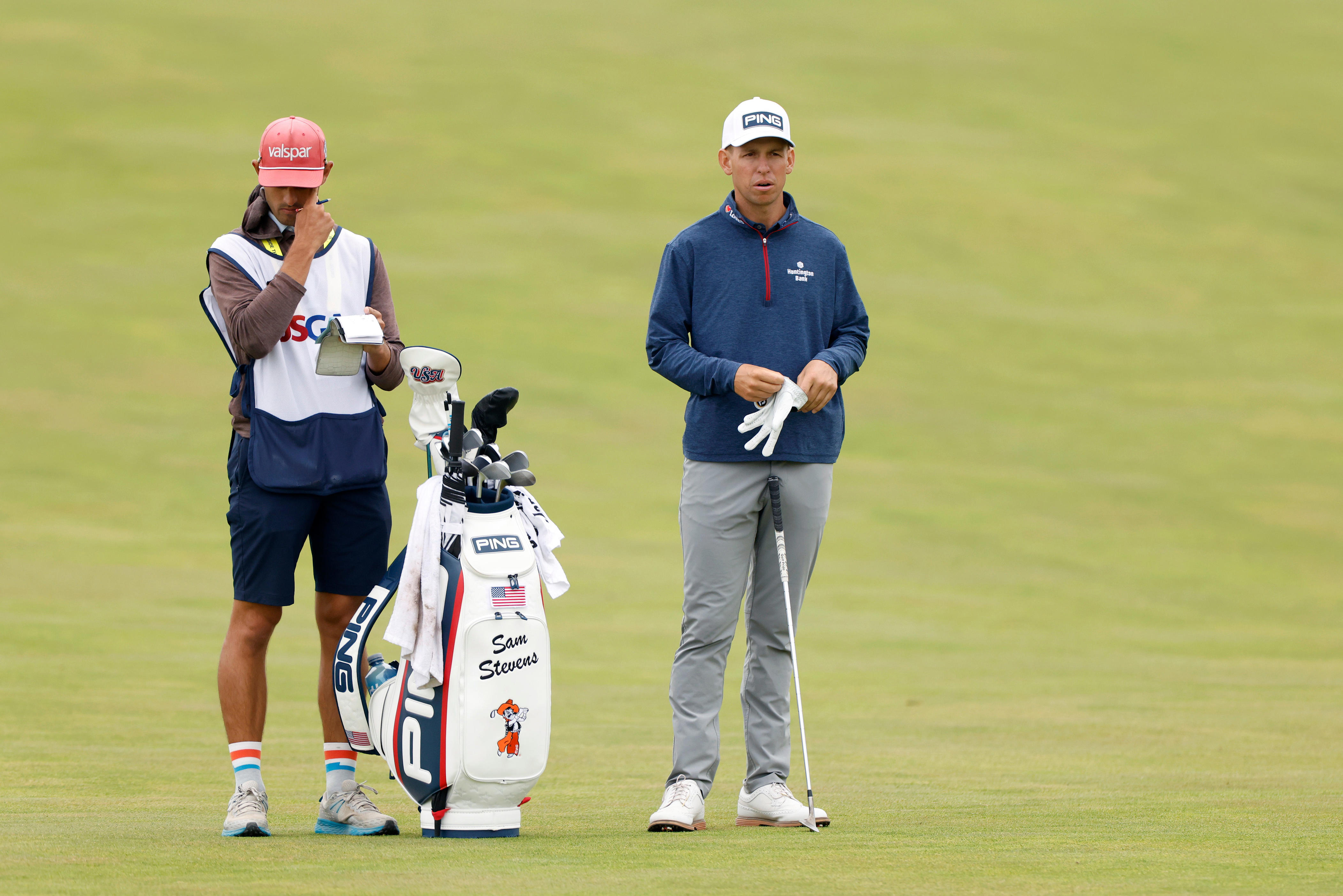 Sam Stevens flushes 'crappy' attitude, takes early lead at 2026 US Open