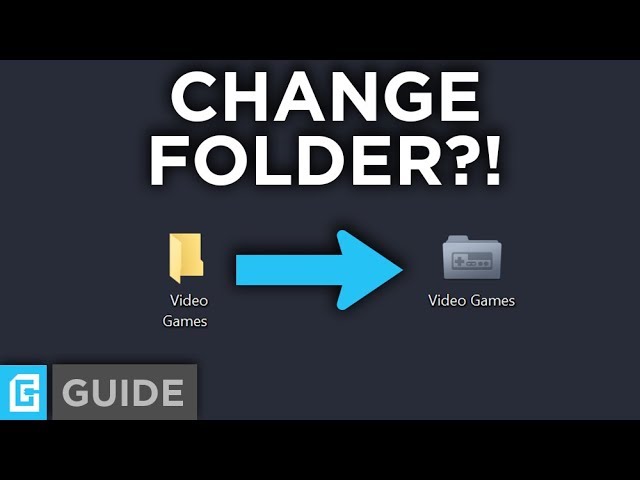 How to change your Windows 10 folder icons!