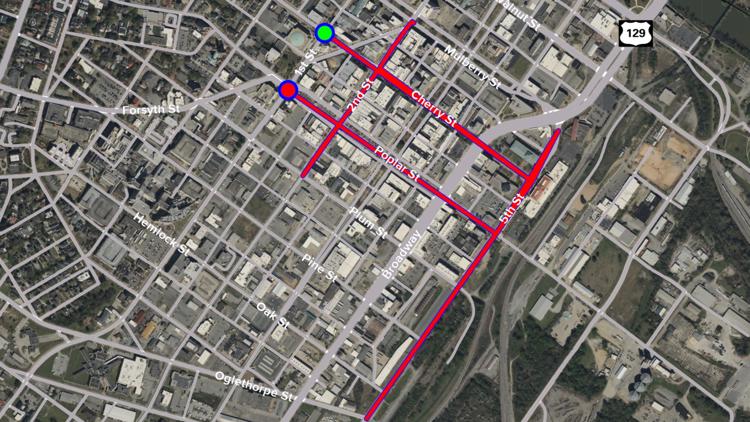 Bibb County Sheriff's Office announced road closures ahead of ...